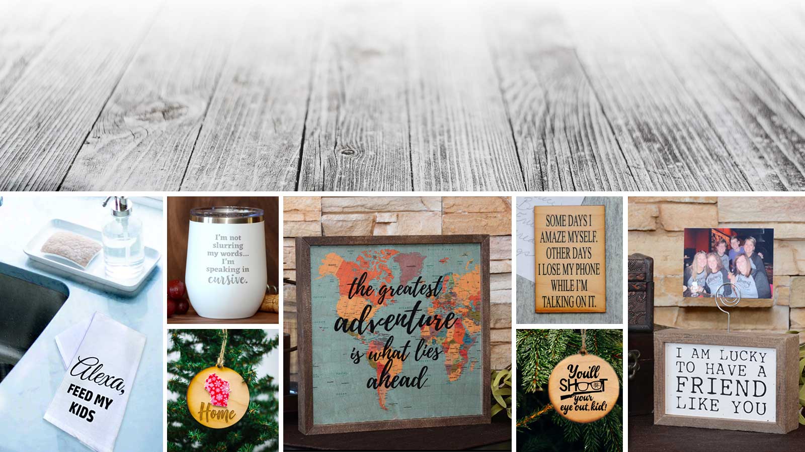 Shop Signs, Cutting Boards, Mugs, Gifts & More at Driftless Studios