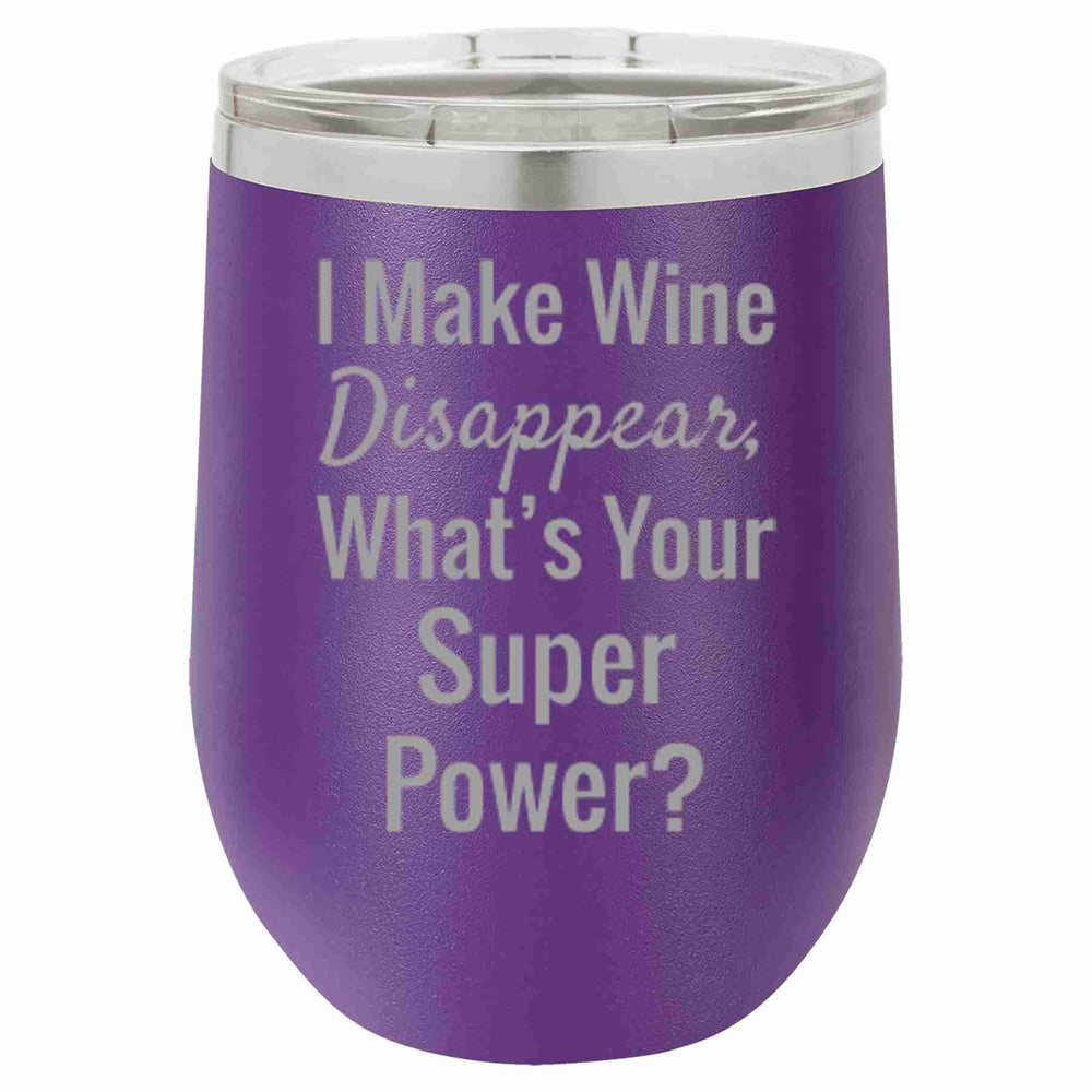 "Super Power" 12 oz Wine Mug
