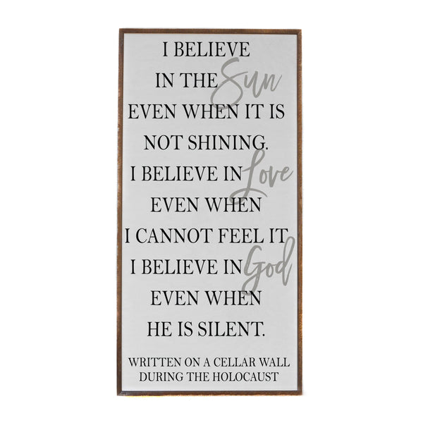 "White What A Wonderful World" Vertical Wood Sign - PW002 $105.00